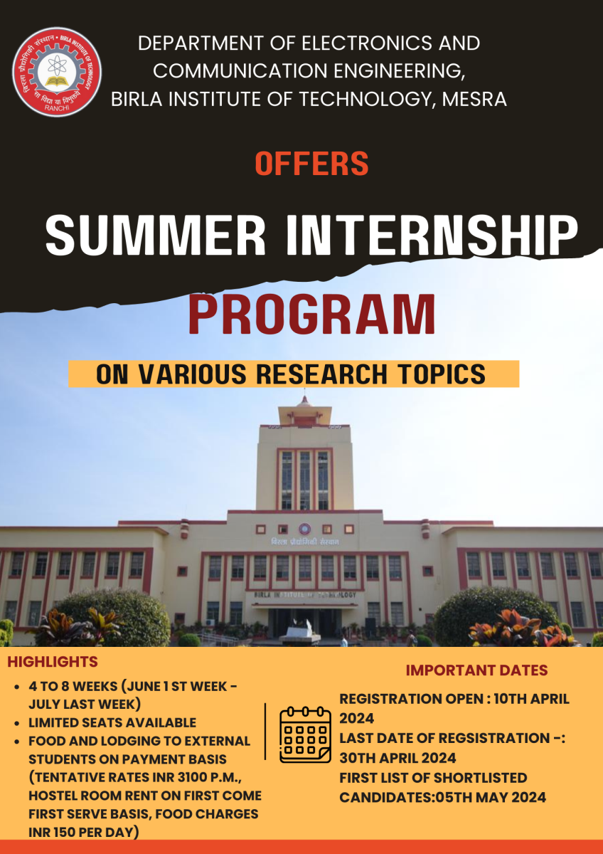 Summer Internship